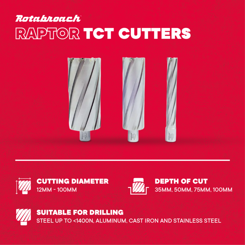 Rotabroach TCT Cutters - Tackly Hardware & Machinery Sdn Bhd
